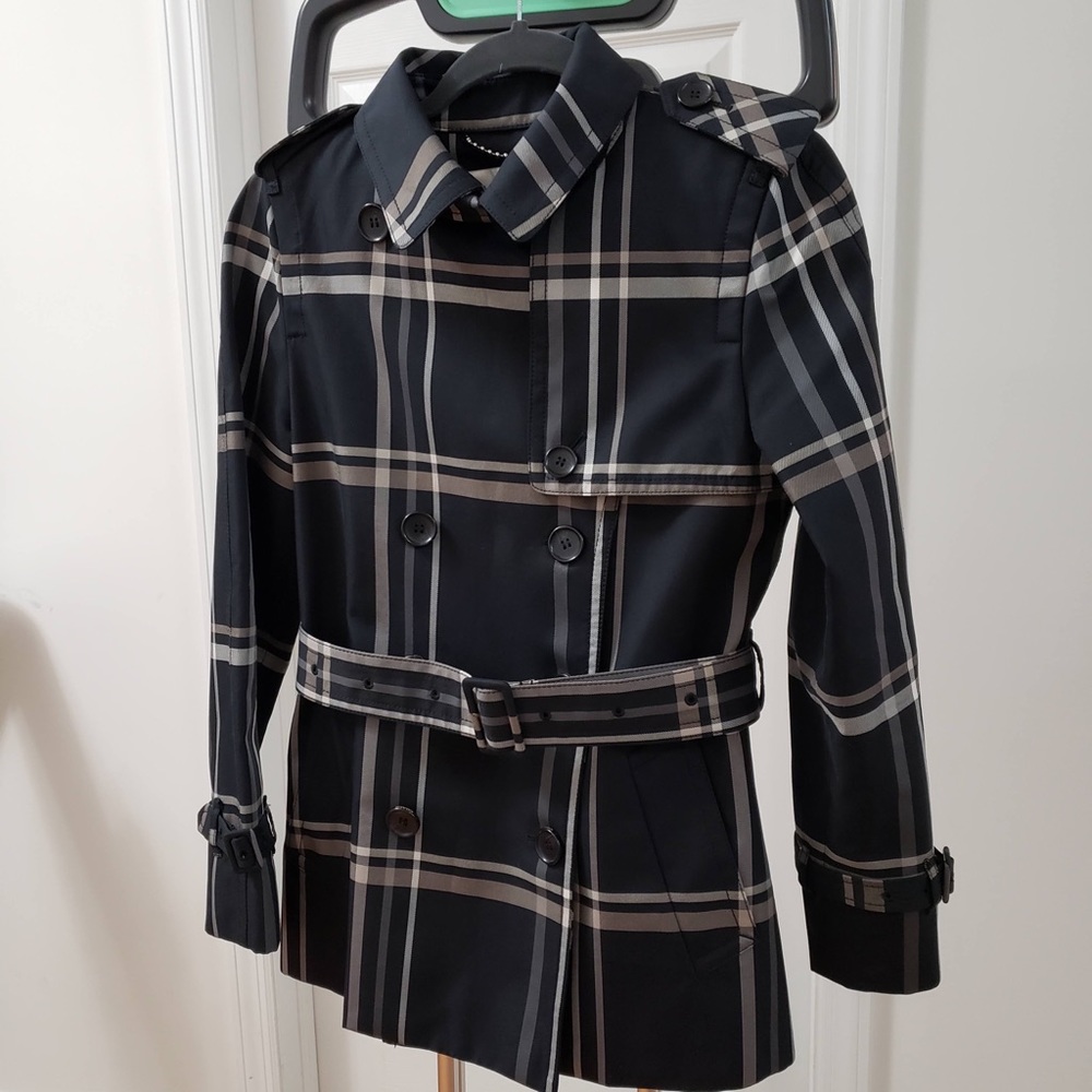 Coach Short Trench Coat - Gem